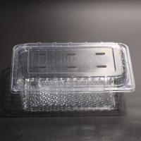 China Rectangular Disposable PET Food Container 55g with Lid - SGS/FDA Certified Leak-Proof Packaging for sale