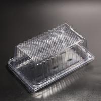 China Clear Plastic Food Container 55g Leak-Proof Disposable PET Container for Fresh Fruit Storage for sale