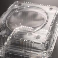 China Rectangular PET Disposable Food Container 225x175x85mm Leak Proof Freezer Safe for sale