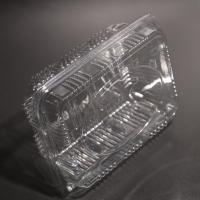 China Rectangular PET Disposable Food Container 225x175x85mm Leak Proof Freezer Safe for sale
