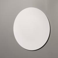 China Eco Friendly BPA Free Round Plastic Food Tray 26mm Stackable Disposable Plate for sale