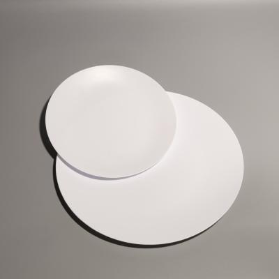 China FDA Certified BPA Free Round Disposable Food Tray 26mm 67g Stackable Customizable for sale
