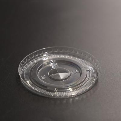 China 78mm BPA-Free Transparent Plastic Cup Lid - Food-Grade PP Material, 50-Pack for Standard Cups for sale