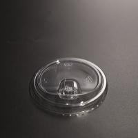 China 93mm Disposable PET Cup Lid - Leak-Proof Design, 3.5g Weight, 1000-Piece Bulk Pack for Plastic and Paper Cups for sale