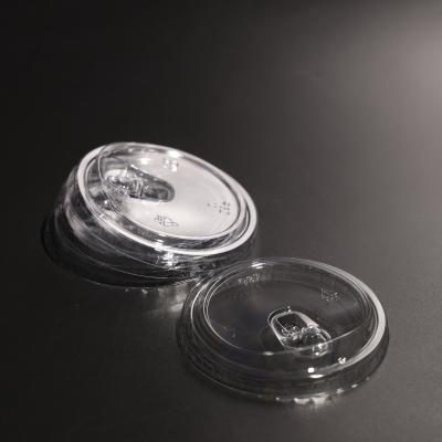 China Leak Proof PET Plastic Cup Lid 93mm with FDA Certification for Disposable Cups for sale