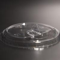 China 95mm PET Plastic Cup Lid - 4g Disposable Transparent Screw/Snap-On for PP PS Cups - BPA-Free for sale