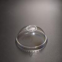 China PET Plastic Cup Lid 89mm BPA Free 3g Disposable Screw On Cover for Sealing Cups for sale