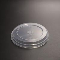 China Plastic PP Round Disposable Cup Lid Cover Leak Proof 90mm 5g for Boba Tea Cups for sale