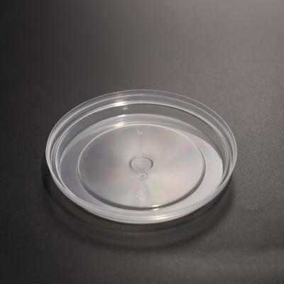 China FAD Certified 90mm PP Plastic Screw On Cup Lid Leak Proof Transparent 1000pcs for sale