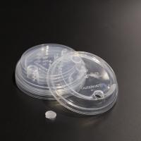 China 90mm Round Clear PP Plastic Cup Lid for Disposable Paper Cups 1000pcs for sale