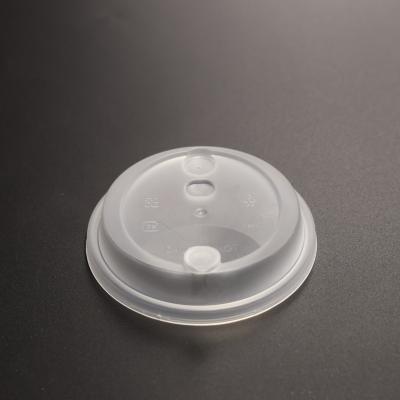 China BPA Free Leak Proof PP Plastic Cup Lid Transparent 5g 1000pcs Snap On for sale