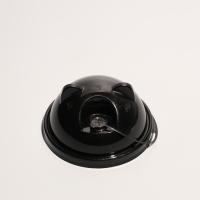 China Transparent Disposable Plastic Cup Lids 90mm Leak Proof 1000pcs BPA Free for sale