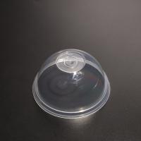 China 1000 Pack Clear Leakproof PP Cup Lids 90mm BPA Free Disposable Snap On for sale