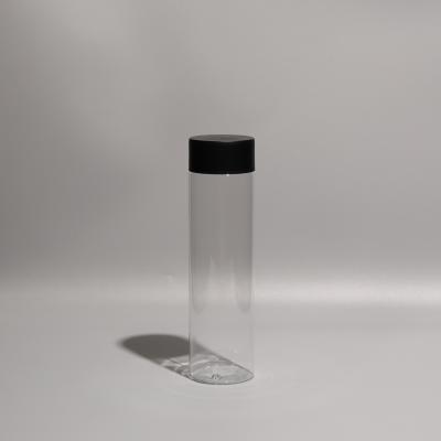 China BPA Free 500ml Leak Proof PET Plastic Beverage Bottle with Screw On Aluminum Cap for sale