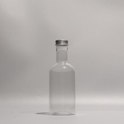 China Food Grade PET Plastic Bottle 50ml to 500ml with Screw On Lid Custom Logo for sale