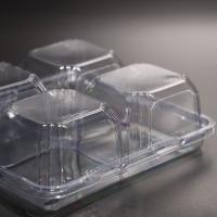 China Leakproof 4-Compartment Plastic Food Storage Container 170x170x55mm 39g for sale