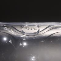 China Leak Proof Square PET Food Container 200x200x95mm 4 Compartment Clear Plastic for sale