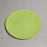 China Disposable Round Plastic Food Tray 26mm BPA Free PS Material Custom Logo for sale