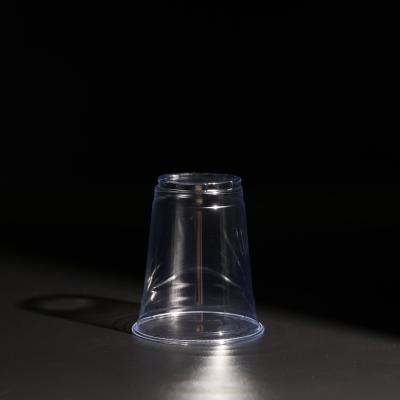 China Clear PET Cup For Cold Drink Boba Tea Cups Bubble Tea Packaging With Customized Printing for sale