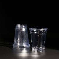 China 14oz Disposable PET Cups for Cold Drinks Boba Tea Bubble Tea Packaging 1000pcs for sale