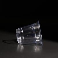 China 10oz Clear PET Bubble Tea Cups with Dome Lids 1000pcs for Takeaway Cold Drinks for sale