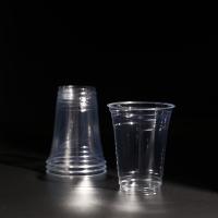 China Customized Logo Disposable Plastic Drinking Cups Eco-Friendly for Boba Tea Shops for sale