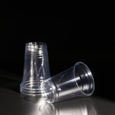 China Disposable Plastic PP Cup With Lid PP Material For Boba Tea for sale