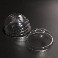 China Disposable PET Transparent Plastic Cup Dome Lid 95mm Fit Iced Coffee Cup for sale