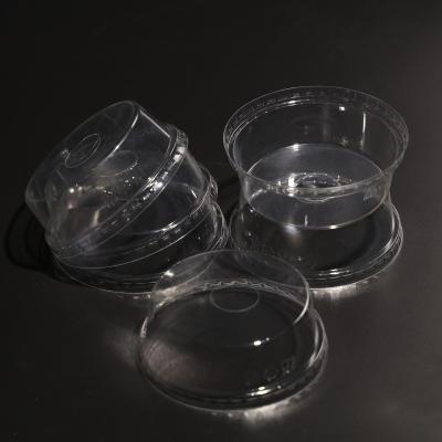 China Clear Plastic Disposable Cups 1000pcs per Carton FDA SGS Certified for Juice and Beverages for sale