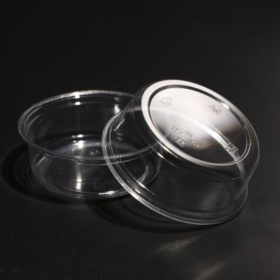 China PET Plastic Disposable Cup 16oz 473ml with Flat Lid for Juice Boba Tea 1000pcs Pack for sale