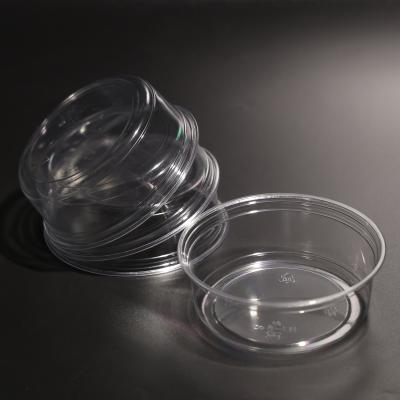 China 1000pcs Clear Plastic Disposable Cups with Dome Lid Custom Logo for Juice Boba Tea for sale