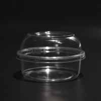 China Disposable Plastic Cups 117mm Top Diameter 500pcs for Cold Drinks Juice Cocktails for sale