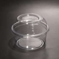 China Plastic Disposable Cup with Clear and Various Dome/Flat Lid for sale
