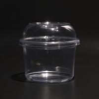 China Plastic Disposable Cup with Lid 98mm Top Diameter PP Cup for Beverage Service for sale