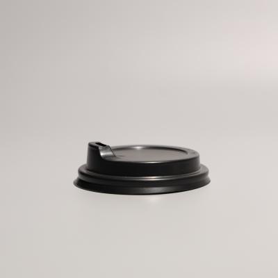 China Screw On 90mm Plastic Cup Lid Transparent FDA Certified Leak Proof for Hot Cold Beverages for sale