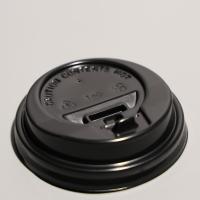 China Round Plastic Cup Lid 90mm Leakproof Snap On for Hot Cold Beverages FDA Approved for sale