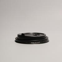China 90mm Leakproof Plastic Cup Lid with Sip Hole for Hot and Cold Beverages FDA Certified for sale