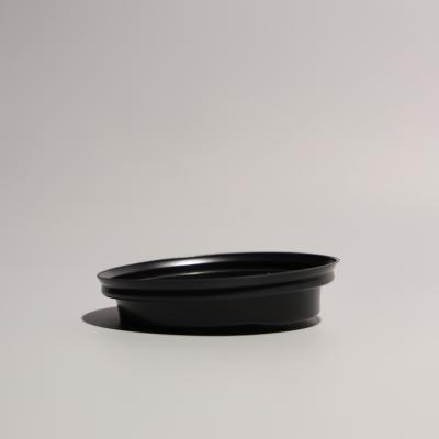 China Plastic Cup Lid Leakproof Disposable Screw On Snap On 80mm 90mm 95mm for Hot Cold Beverages for sale