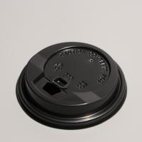 China 90mm Plastic Cup Lid Clear Snap On Flat Lid for Cold Drinks Compatible with 12-24oz Cups for sale