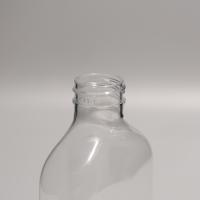 China FDA Certified 350ml Plastic PET Bottle with Screw On Lid for Liquid Food Packaging for sale