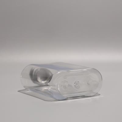China High Durability Plastic PET Bottle 350ml Round Shape with Aluminum Screw On Lid for sale