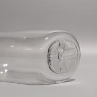 China 500ml Clear PET Plastic Bottle BPA Free Food Grade Disposable Container with Aluminum Cap for sale