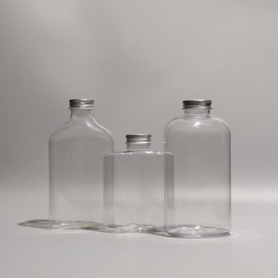 China Customized 500ML PET Bottle Injection Stretch Blow Molding Clear Lightweight Container for Carbonated Drinks and Juices for sale