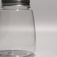 China Food Grade PET Plastic Bottles 250ml to 2L BPA Free with Aluminum Cap for Liquid Packaging for sale