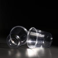 China Transparent Plastic PET Cup Disposable Round Clear Style Suitable for Events Catering and Food Service Industry Needs for sale