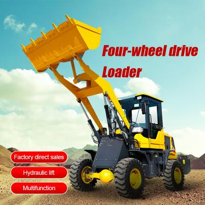 China Farms Mini Articulated 4 Wheel Tractor Front End Small 3ton Loader 5 Ton 8 Ton Cultivating Minilader Radlader Lader Traktor Made In China for sale