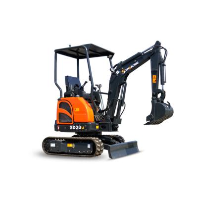 China Hotels Hot Sale Best Low Fuel Consumption Mini Excavators For Farmland Processing for sale