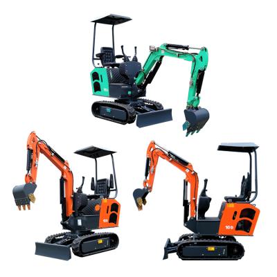 China Electric Farms Mini Excavator 01 Small Excavator Household Electric Diesel Hook Machine for sale
