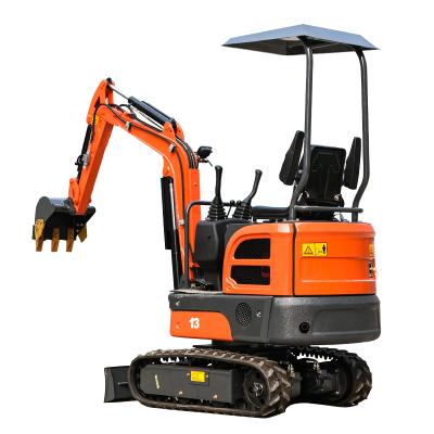 China Shanding Hotels SD13E 1 ton mini excavator micro digger 1 ton small bagger for sale for sale