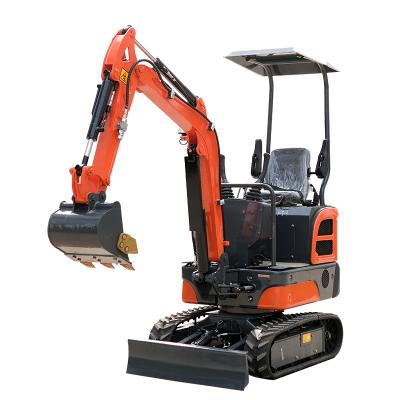 China Hotels Shanding SD13E 1ton Mini Small Digger China Mini Excavator For Garden for sale